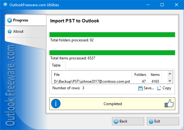 Import PST to Outlook - Outlook Freeware Import PST to Outlook - Outlook Freeware